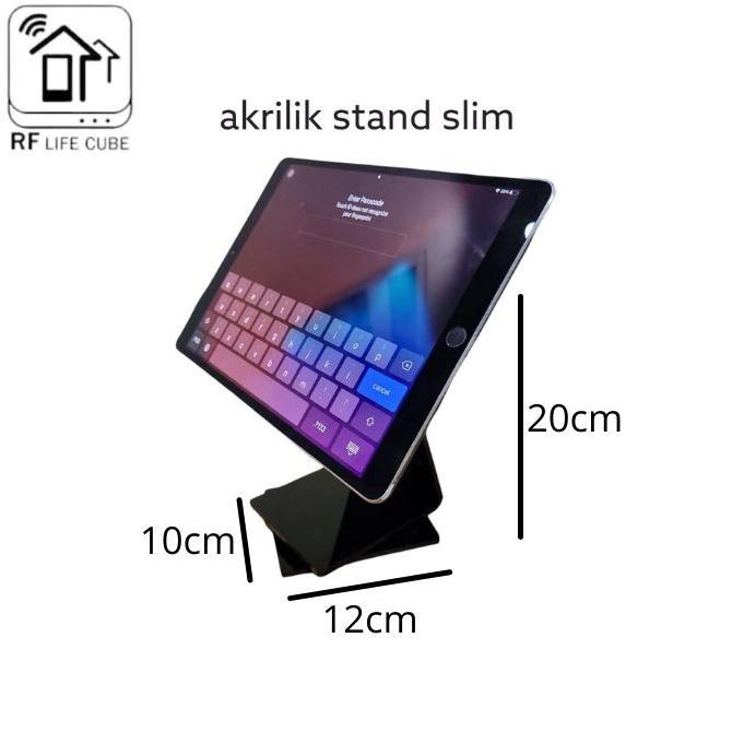 Jual Acryllic Tablet Stand Akrillik dudukan tablet kasir 360 (moka POS ...