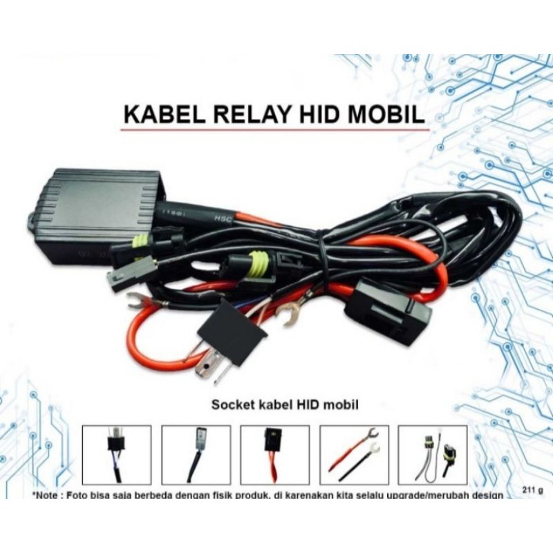 Jual Kabel Relay Mobil | Kabel Relay HID Mobil Original | Kabel Lampu ...