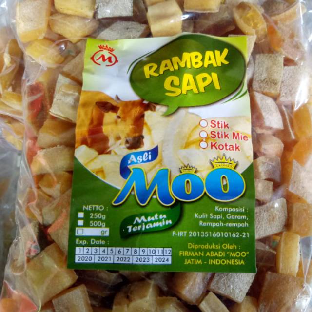 Jual KRUPUK KULIT SAPI SIAP GORENG (KRECEK RAMBAK PRINTILAN/SUPER/STIK ...