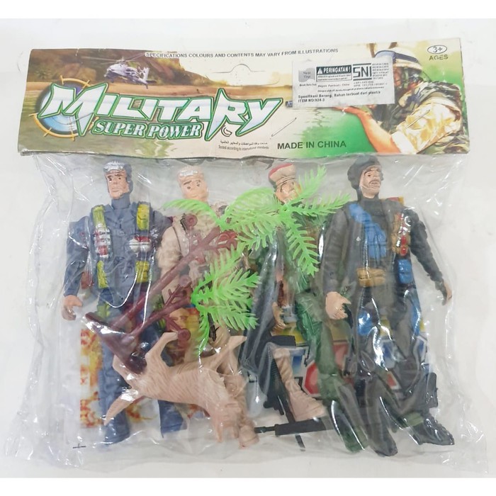 Jual MAINAN FIGURE SET TENTARA DAN DIORAMA - MILITARY SUPER POWER | Shopee Indonesia
