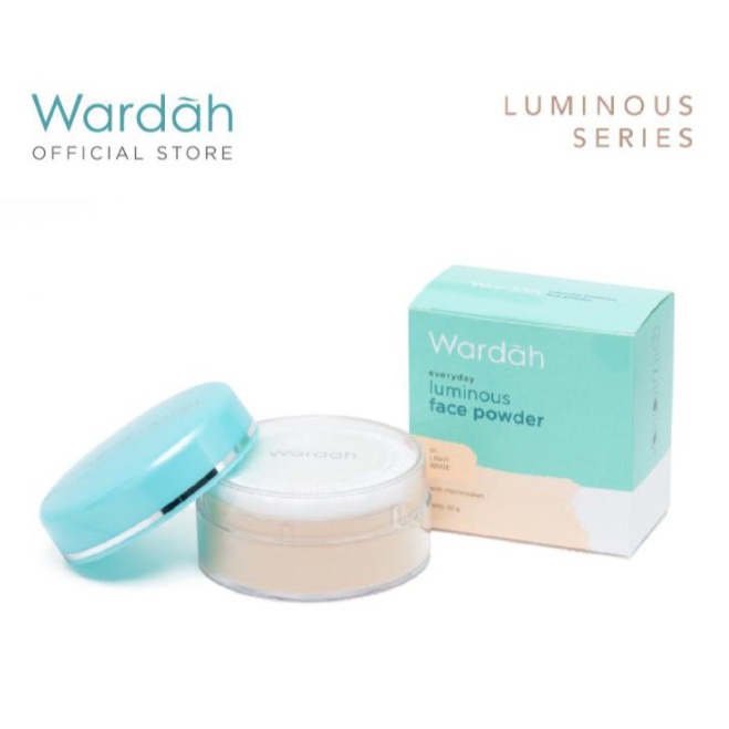 Jual YASMIN-WARDAH Everyday Luminous Face Powder 30g | Shopee Indonesia