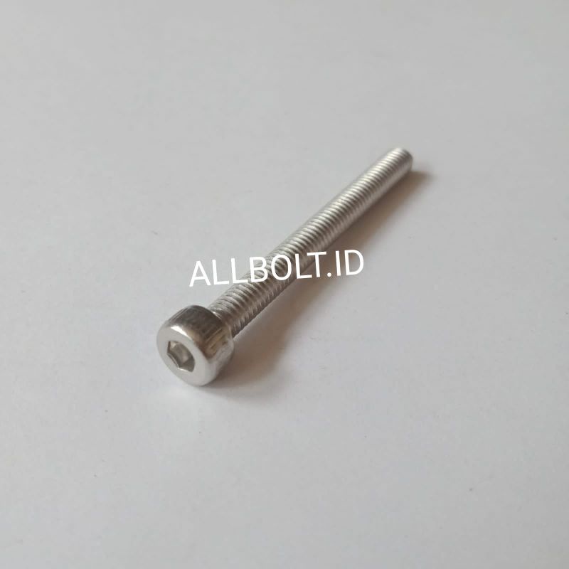 Jual baut 7 L stainless L3 / 4x50mm (1 biji) | Shopee Indonesia