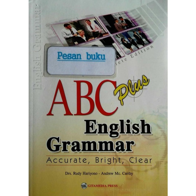 Jual Buku ABC Plus English Grammar Accurate Bright Clear | Shopee Indonesia
