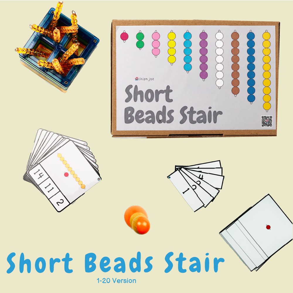 Jual Short Beads Stair Belajar Menghitung Matematika Montessori ...