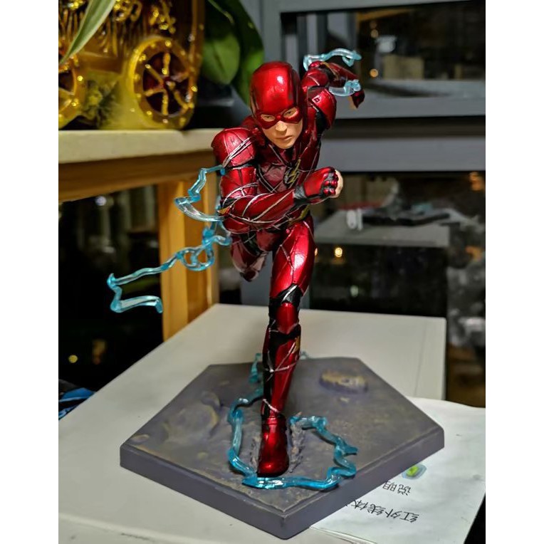 Jual Anime Action Figure The Flash Justice League ARTFX + Statue ...