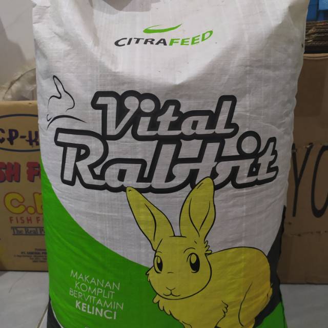 Jual Makanan Kelinci Marmut Vital Rabbit Citra Feed Repack 1Kg | Shopee ...