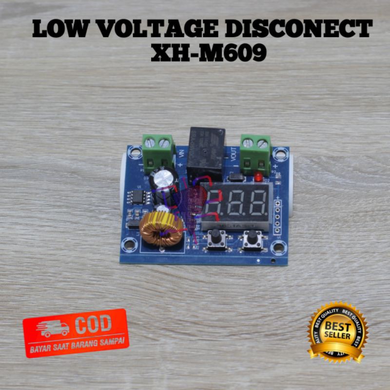 Jual Low Voltage Disconect Disconnect LVD XH-MH609 Automatic Cut Off ...