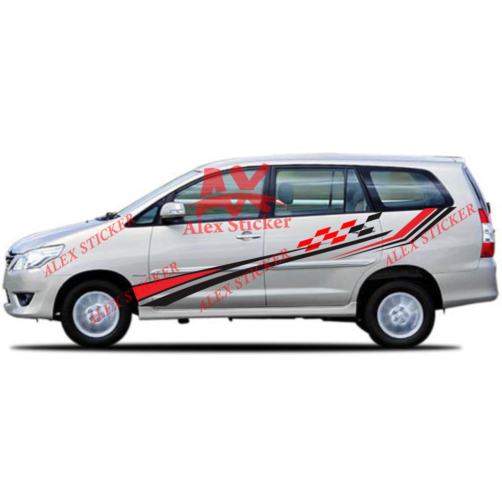 Jual STIKER INOVA STICKER MOBIL KIJANG INOVA AVANZA LIVINA STIKER ...