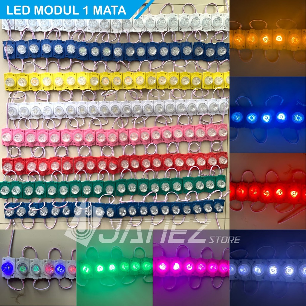 Jual Lampu LED Modul 1 Mata 24V - LED 1 Mata Variasi Truk Samping Bak ...