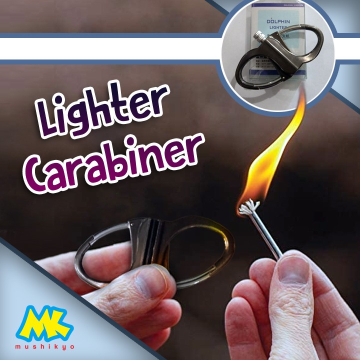 Jual Karabiner Korek Api / Waterproof Lighter Carabiner | Shopee Indonesia