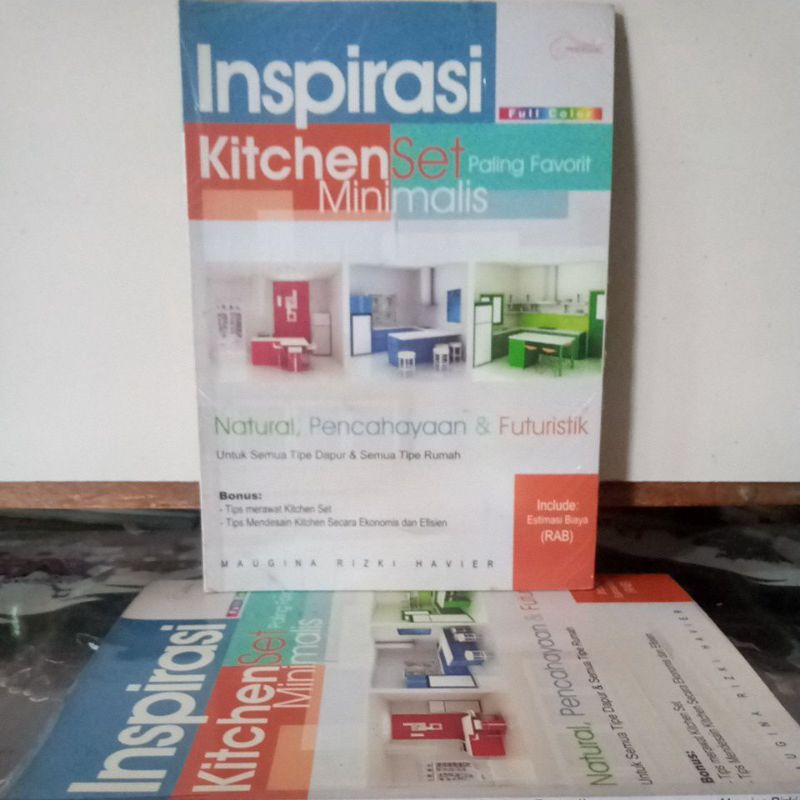 Jual Buku Desain - Inspirasi Kitchen Set Paling Favorit Minimalis ...
