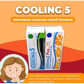Jual Cooling 5 Spray // Cooling 5 Plus (Obat Sariawan,Sakit Gigi,Gusi ...