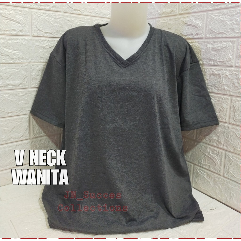 Jual KAOS V NECK WANITA / KAOS WANITA LENGAN PENDEK / KAOS MURAH ... Jual KAOS V NECK WANITA / KAOS WANITA LENGAN PENDEK / KAOS MURAH ...