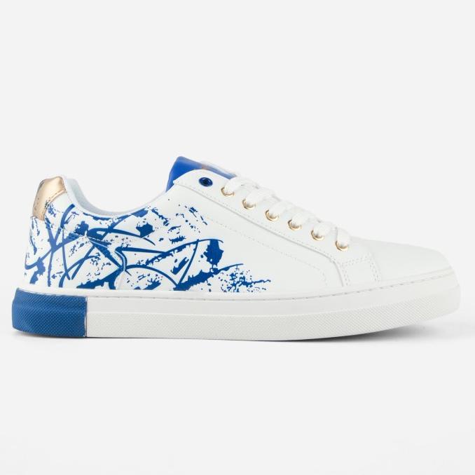 Jual Jackson - Sepatu Sneakers Jackson Slay 1Ja Putih Biru | Shopee ...