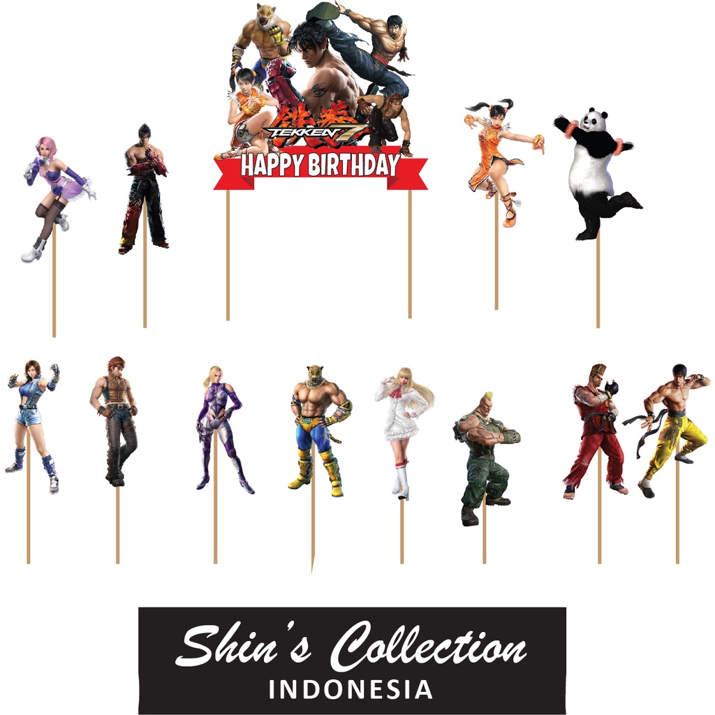 Jual Cake topper Tekken 7 | Shopee Indonesia