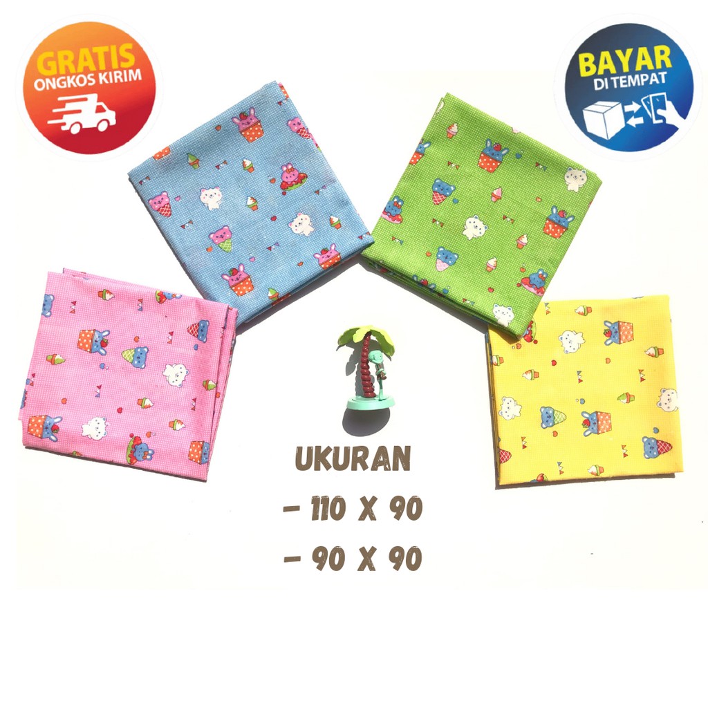 Jual [PRNL001] 6 PCS Bedong Bayi / Pernel Bayi Ukuran Jumbo 90cm x ...