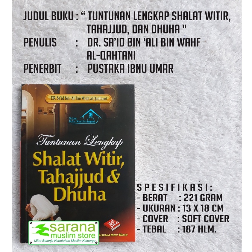 Jual BUKU TUNTUNAN LENGKAP SHALAT WITIR, TAHAJJUD, DAN DHUHA | Shopee ... Jual BUKU TUNTUNAN LENGKAP SHALAT WITIR, TAHAJJUD, DAN DHUHA | Shopee ...