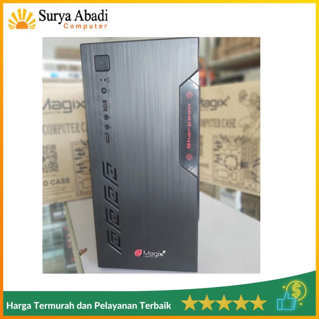 Jual CASING MINI MAGIX A2 GAMING COMPUTER PSU 500WATTS | Shopee Indonesia
