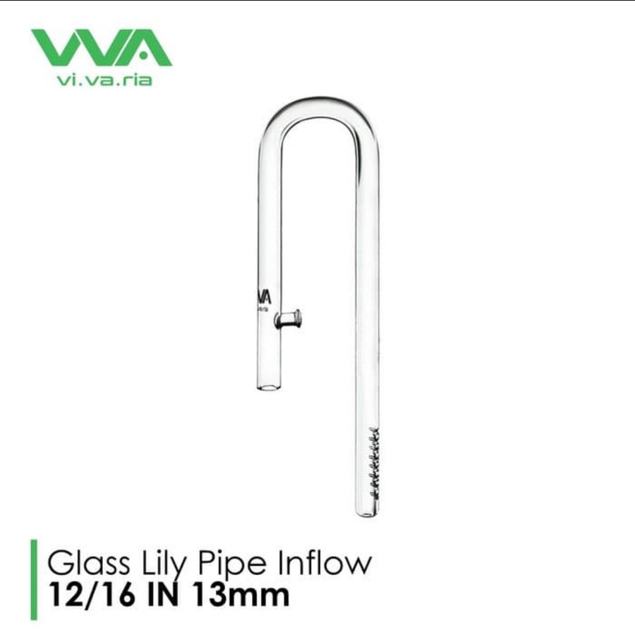 Jual VIVARIA GLASS LILYPIPE INFLOW 13MM 12/16 CANISTER AQUASCAPE ...