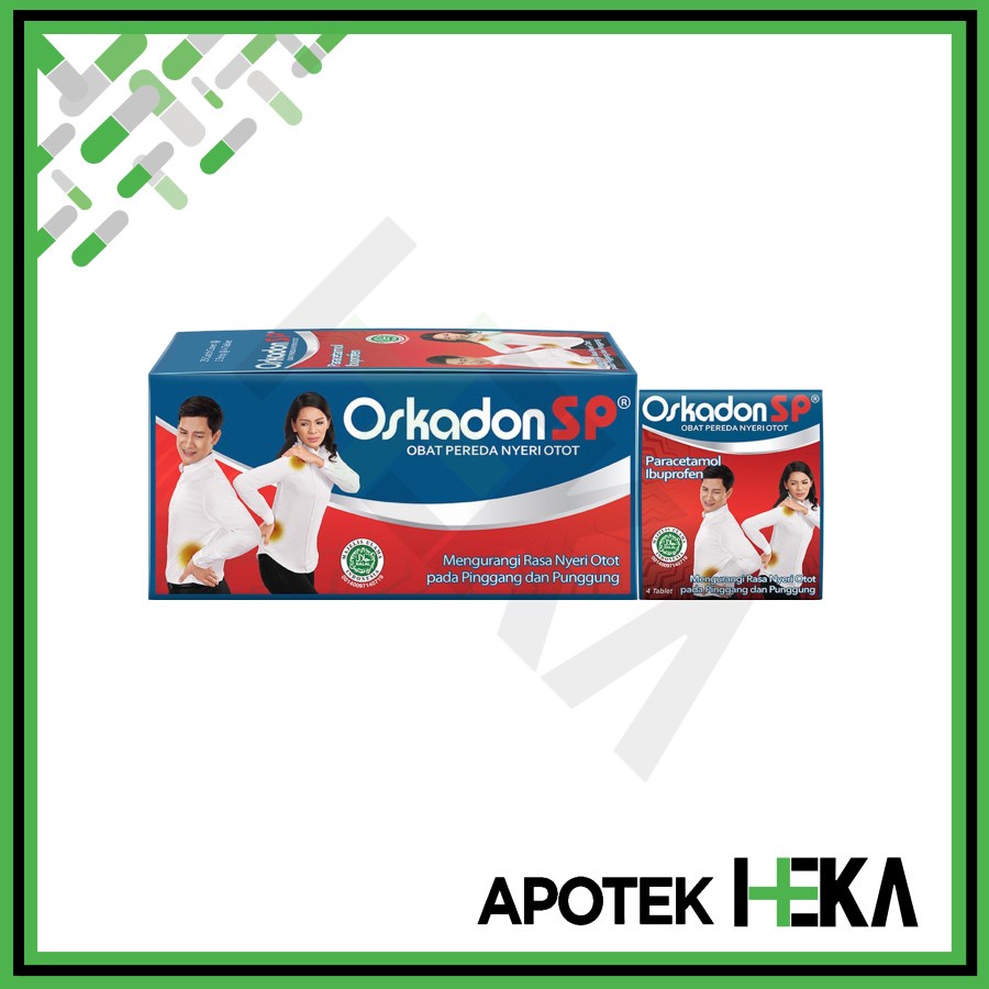 Jual Oskadon SP Tablet Obat Pereda Nyeri Otot Box isi 25x4 Tablet ...