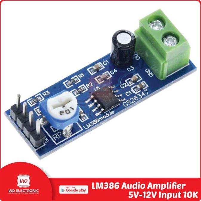 Jual LM386 AUDIO AMPLIFIER MODULE LM386 MODULE AMPLIFIER easywa53 ...