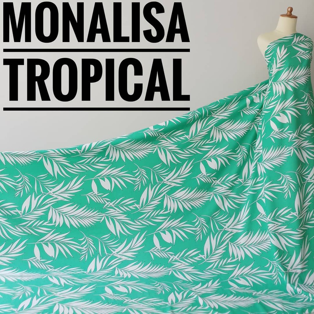 Jual Kain Meteran Monalisa Tropical (0.5M) | Shopee Indonesia