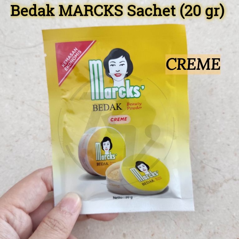 Jual RATU Bedak Tabur Marcks Beauty Powder 40g White Rose Creme ( ️BPOM ...