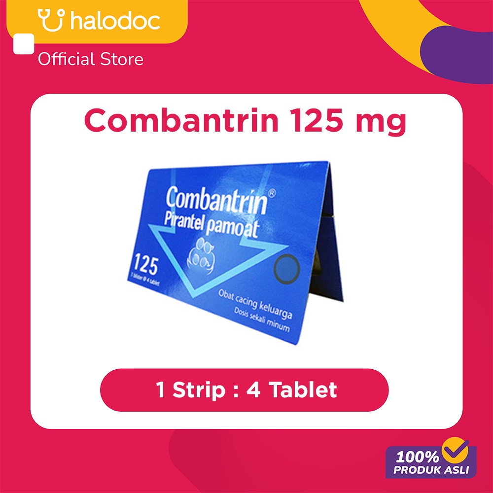 Jual Combantrin 125 mg 4 Tablet | Shopee Indonesia