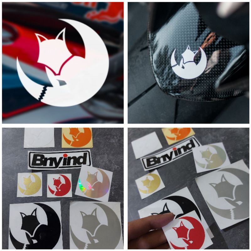 Jual STICKER LOGO WHITEFOXPROJECT CUTTING | Shopee Indonesia