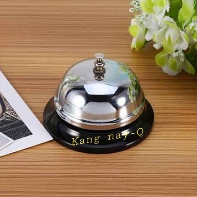 Jual Bell Meja Stainless Call Bell Resepsionis Hotel Cafe Resto Kantor ...