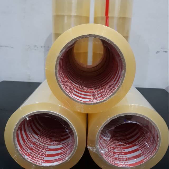 Jual Lakban bening / isolatif bening dan coklat lebar 2 inch | Shopee ...