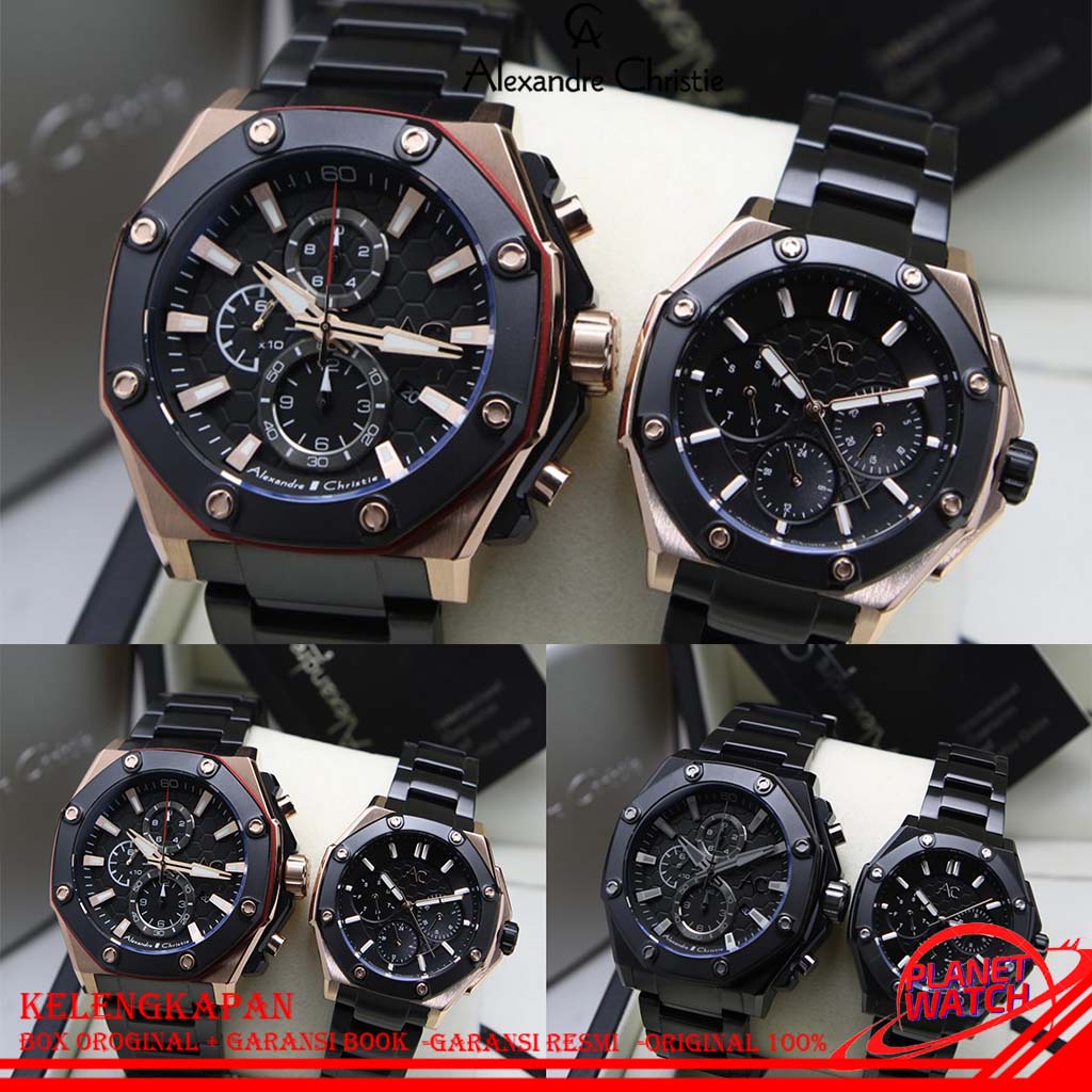 Jual JAM TANGAN COUPLE JAM TANGAN ORIGINAL ALEXANDER CHRISTIE COUPLE ...