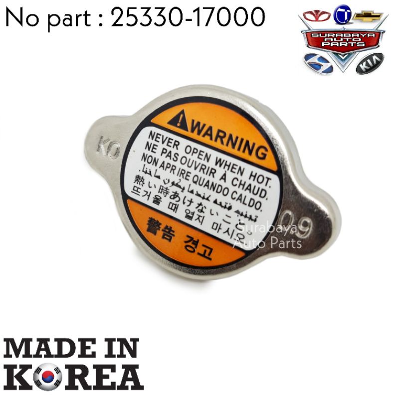 Jual Tutup Radiator 0.9 Hyundai Accent Verna Getz Avega Matrix Atoz ...