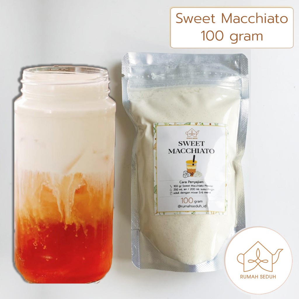 Jual 100gr Sweet Macchiato Foam Powder, Minuman Cheese Tea Powder ...