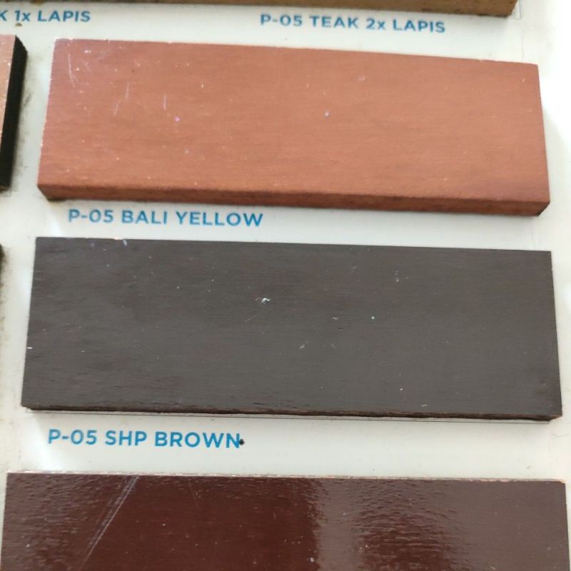 Jual 1 Liter Cat vernis kayu exterior dan interior P05 politur kayu ...