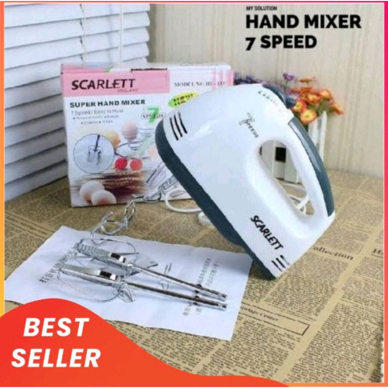 Jual HAND MIXER/HAND MIXER SCARLET | Shopee Indonesia