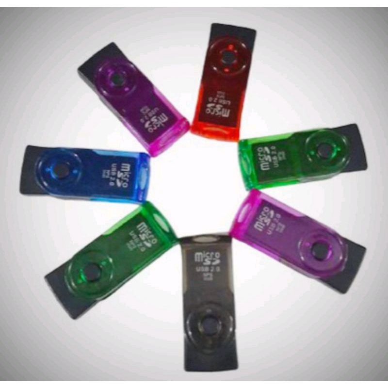 Jual CARD READER 1 SLOT/CARD RIDER/USB MEMORI/ADAPTER/ALAT TRANSFER ...