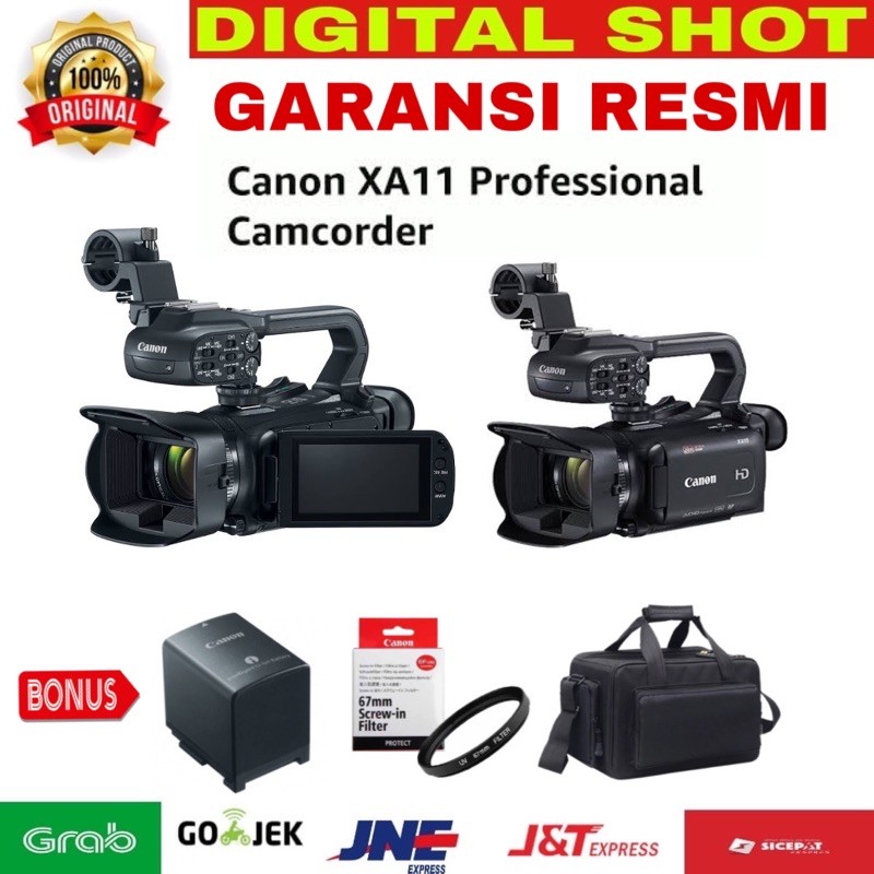 Jual Canon xa11 Camcorder Profesional / Video Kamera XA 11 Canon Resmi ...