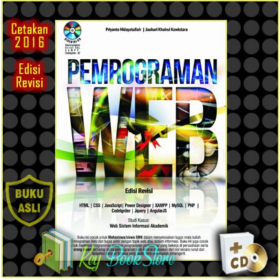 Jual Buku PEMROGRAMAN WEB EDISI REVISI Plus CD, Priyanto | Shopee Indonesia
