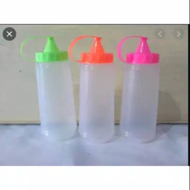 Jual BOTOL SAOS/BOTOL SAUS/BOTOL KECAP PLASTIK 500 ML | Shopee Indonesia
