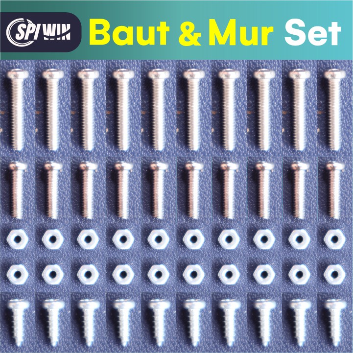 Jual BAUT 9MM 9 MM SEKRUP MUR 4MM 4MM MIX MINI 4WD SPEED SLOOP | Shopee ...