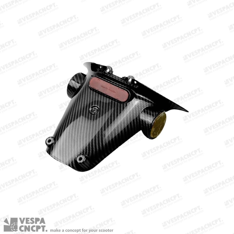 Jual Spakbor Belakang Virtu Model Euro Carbon Wtp Vespa Sprint Primavera | Shopee Indonesia