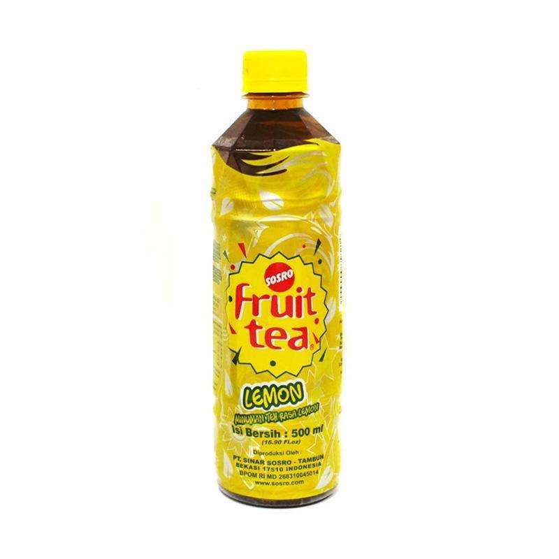 Jual Fruit Tea Lemon Minuman Teh [500 mL/ Kemasan Botol] | Shopee Indonesia