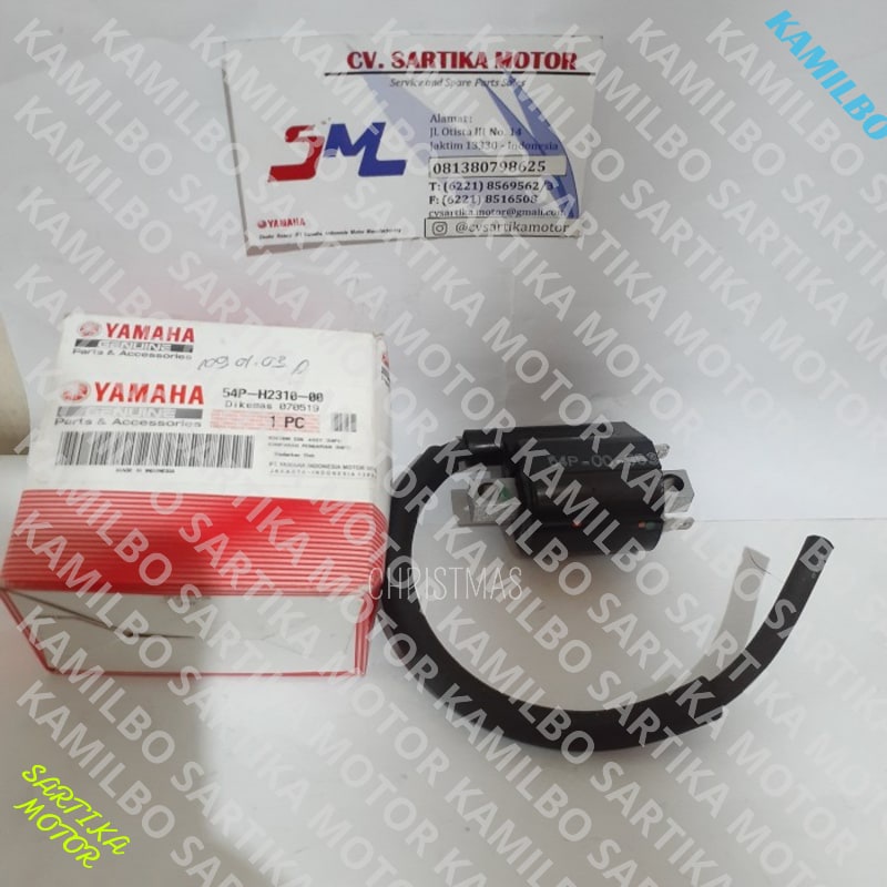 Jual (100% ASLI ) Koil 0/ Ignition Coil Assy Mio J 54P-H2310-00 Keren ...