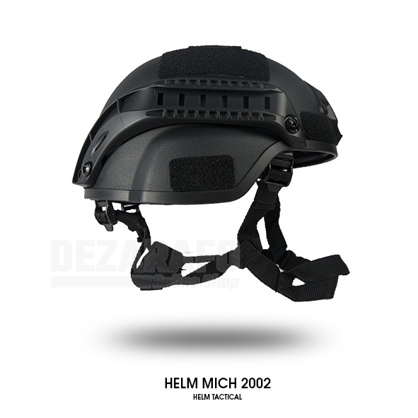 Jual Helm Mich - Helm Tactical Mich 2002 Airsoftgun Militer Hitam | Shopee Indonesia