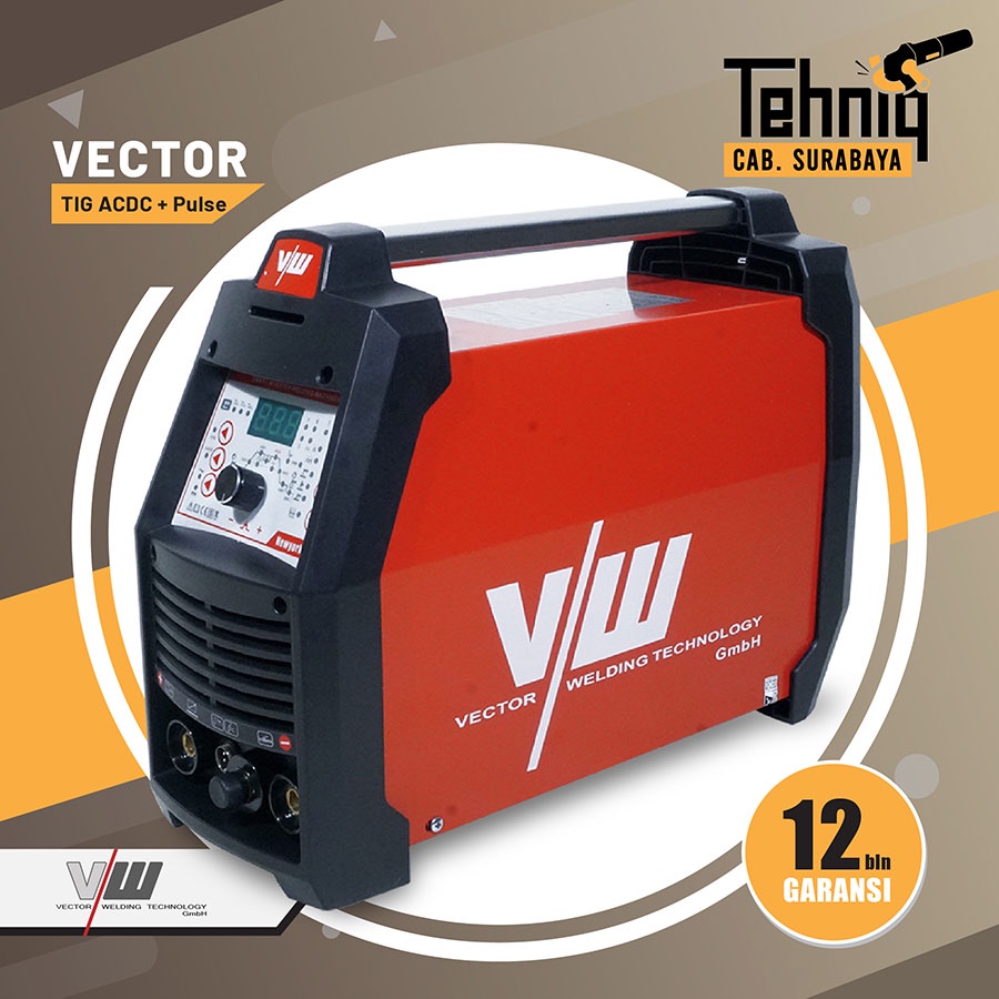 Jual Mesin Las Listrik VECTOR Red tipe NewYork 2500 TIG Pulse AC/DC ...