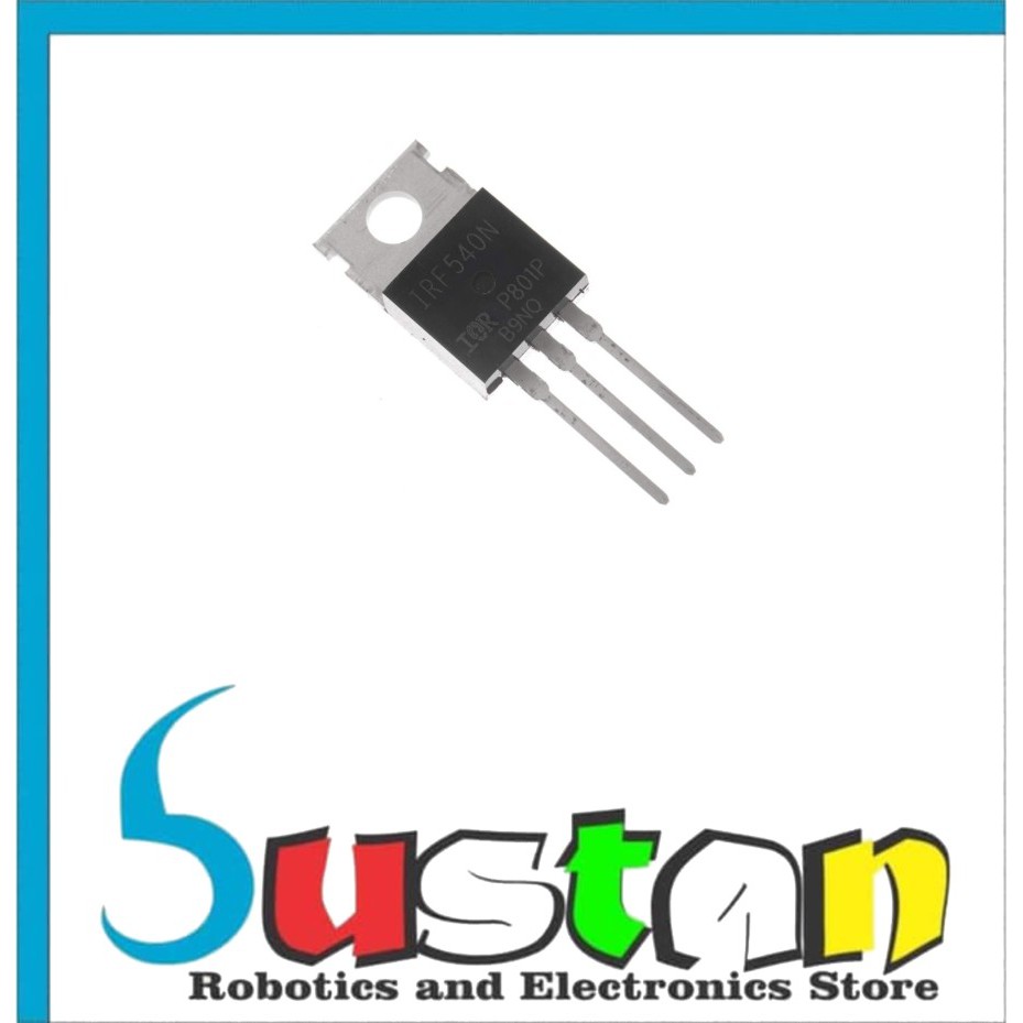 Jual IRF540N IRF 540 100V 33A CHANNEL POWER MOSFET TO 220 MOSFET IRF ...