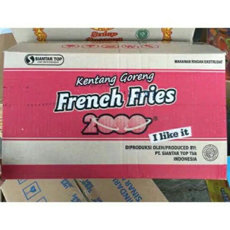 Jual Kentang Goreng French Fries 2000 / 1 Dus 40 Bungkus | Shopee Indonesia
