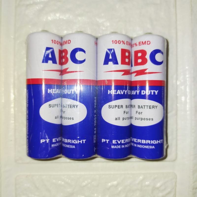 Jual ABC BIRU BATERAI AA / BATERAI JAM HEAVY DUTY Warung Online ...