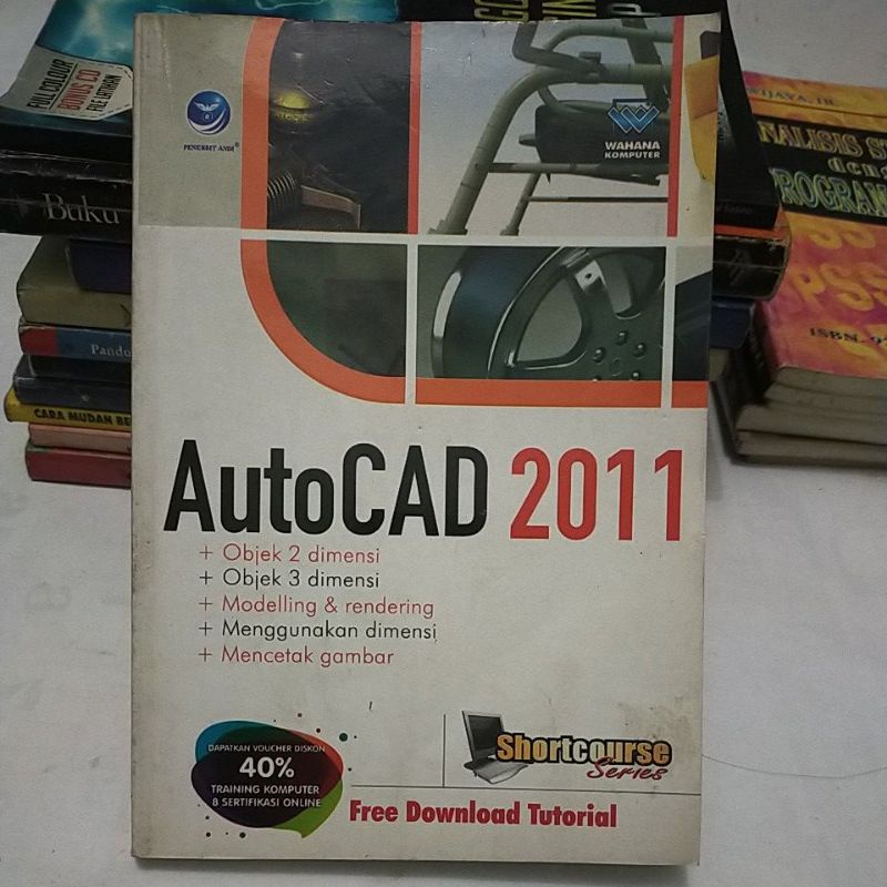 Jual CABUTAN ORIGINAL AUTOCAD 2011 dan BELAJAR SECARA PRAKTIS AUTOCAD ...